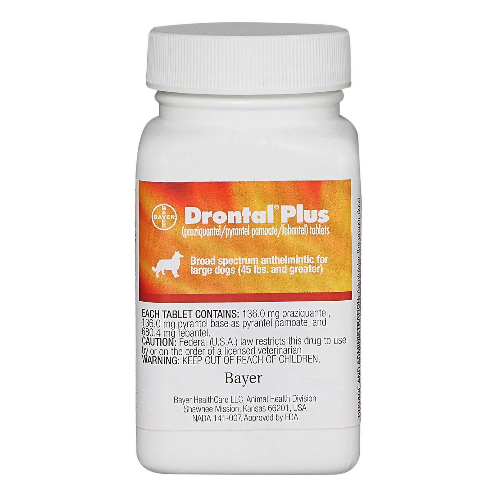 Drontal Plus for Medium Dogs 3.1 - 10 Kg 1 Tablet*