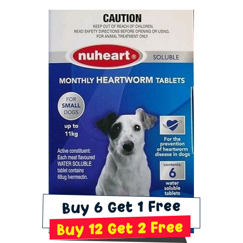 Nuheart Heartworm Tablets for Dogs : Nuheart Generic Heartgard for Dogs ...